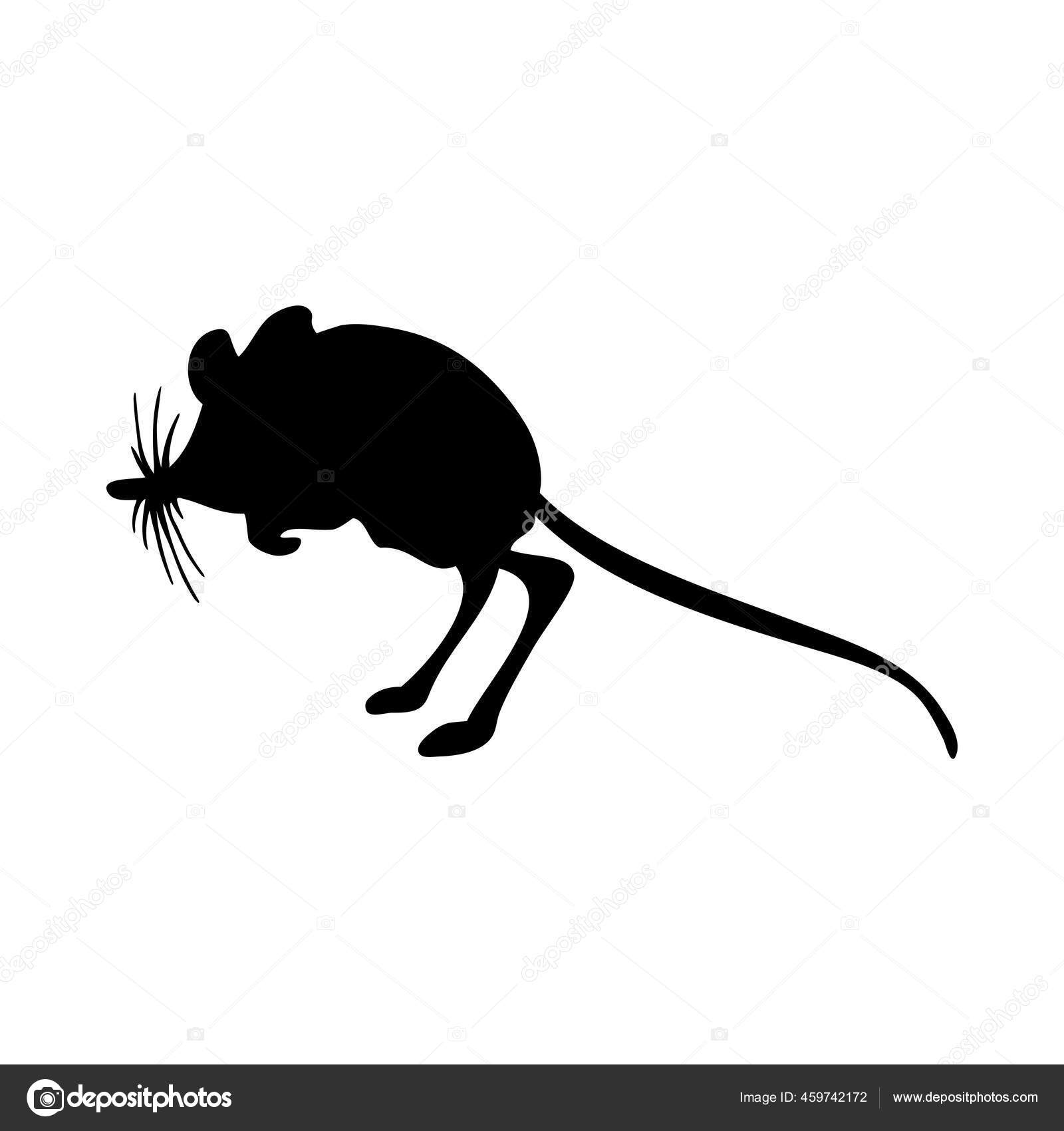 Spiny Pocket Mice Silhouette Smooth Clean Lines High Detailed Spiny ...