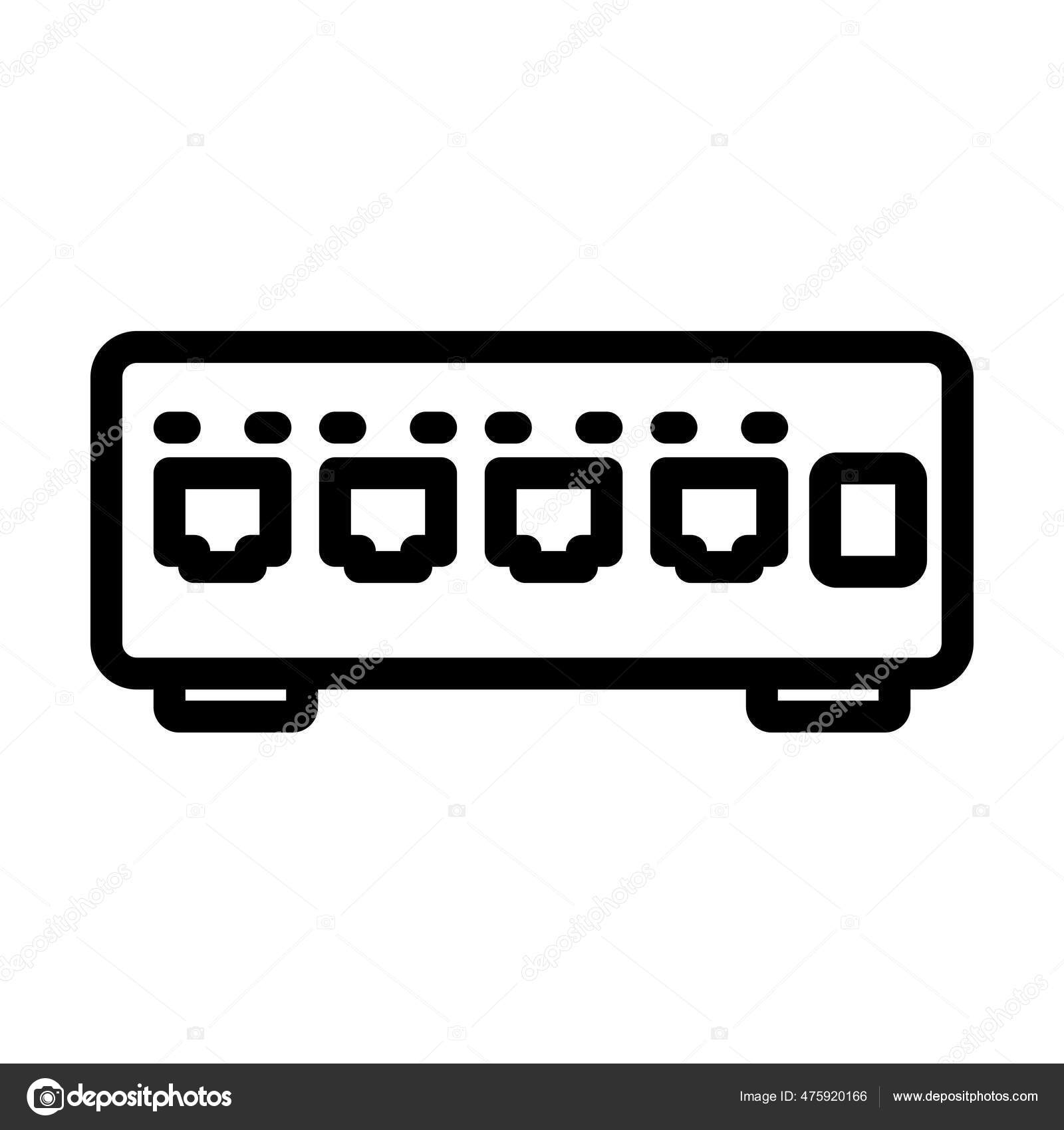 Hub Switch Symbol