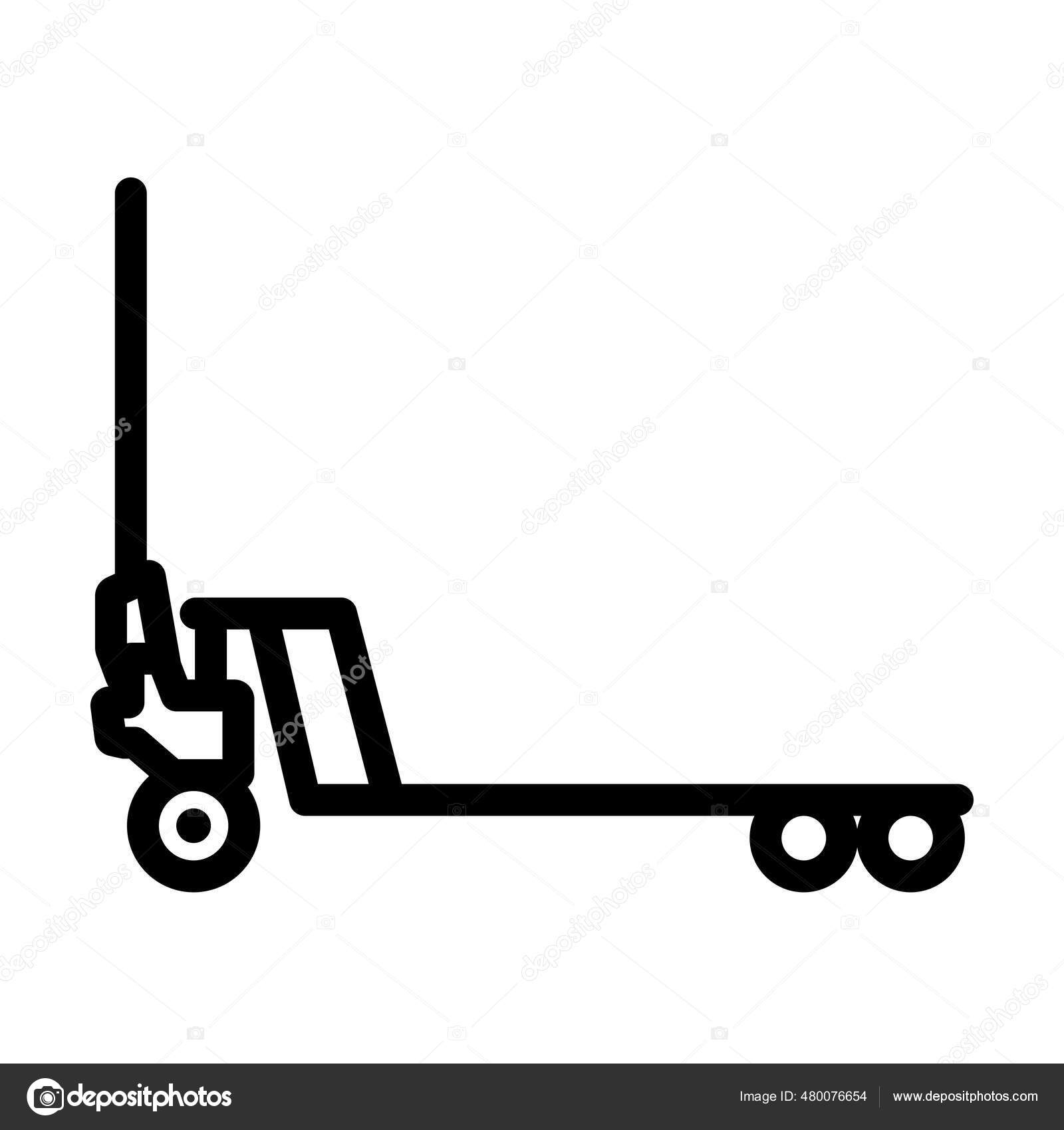 Carro Hidráulico Jack Icon Diseño Contorno Audaz Con Ancho Carrera ...