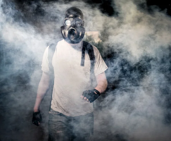 ᐈ Man in gas mask stock photos, Royalty Free gas mask man images ...