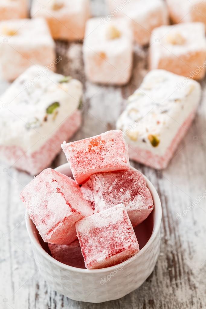 Assortment of Turkish Delight Stock Photo by ©hskoken 60280421