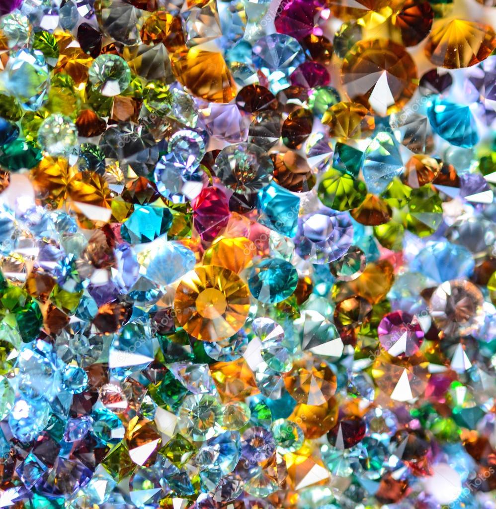 Multicolored crystals background Stock Photo by ©Alexis84 57222579