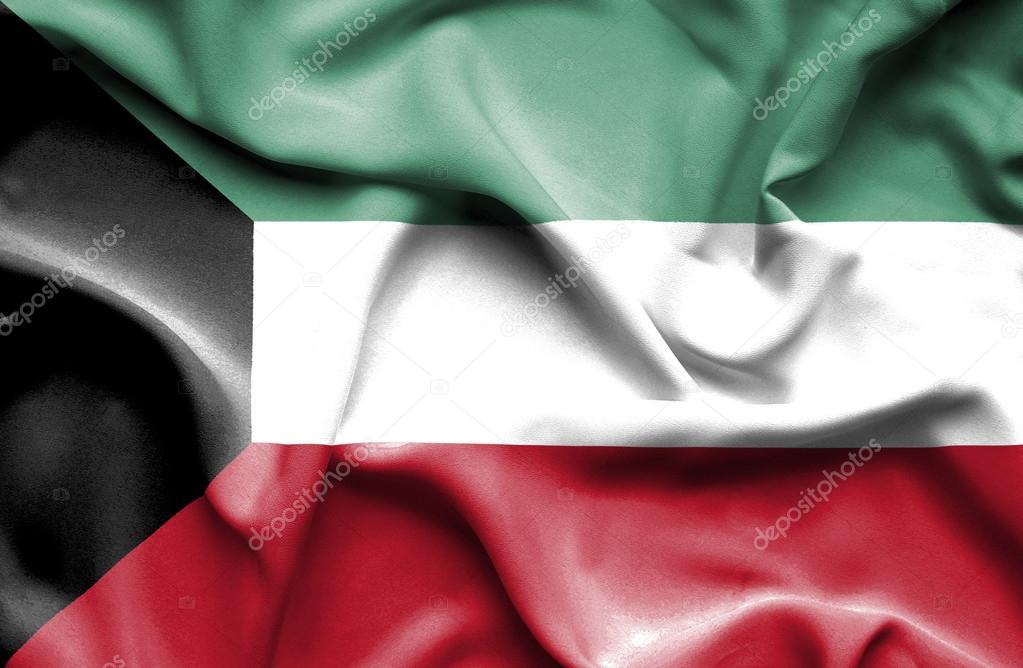 Kuwait waving flag — Stock Photo © Alexis84 #64217617
