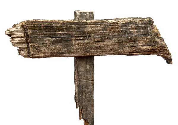 Old wooden arrows road sign isolated on white Stock Photo by ©inxti74 ...