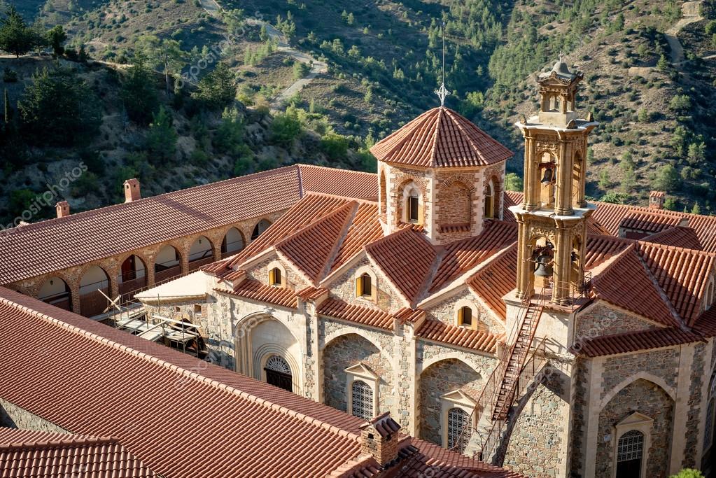 The Holy, Royal and Stavropegic Monastery of Machairas. Nicosia Stock ...