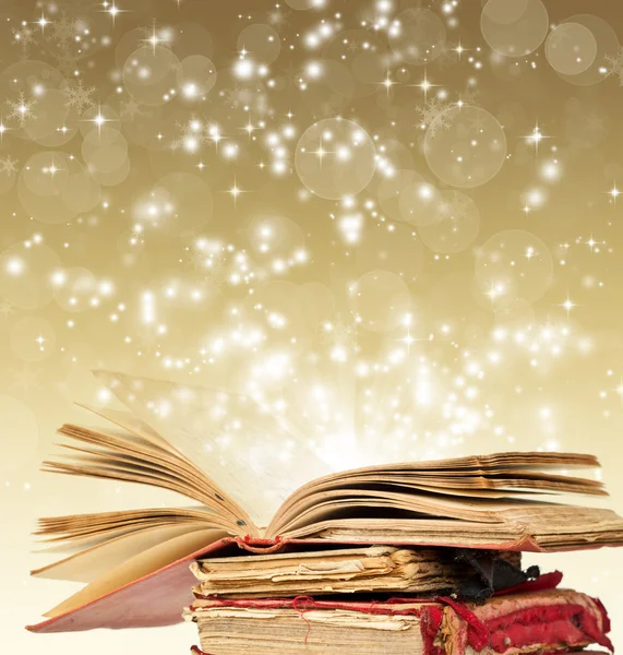 Christmas background with books ⬇ Stock Photo, Image by © erika8213 ...