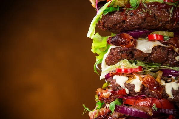 Big burger Stock Photos, Royalty Free Big burger Images | Depositphotos