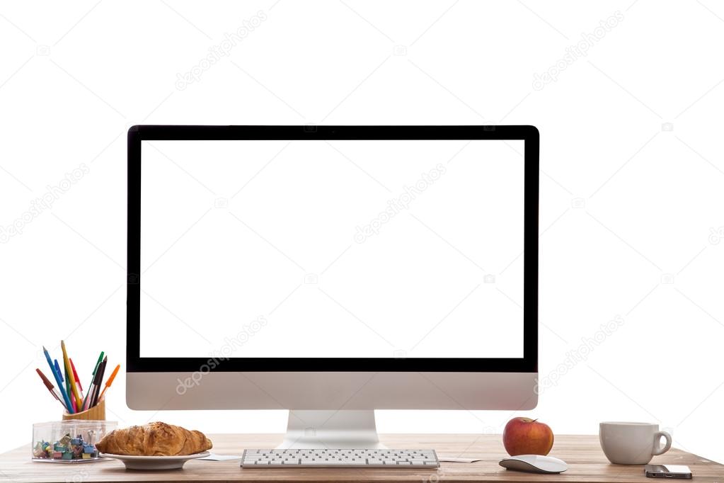 Computer display. — Stock Photo © Kesu01 #65600715