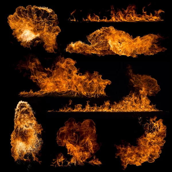 Fire high resolution | High resolution fire collection — Stock Photo ...