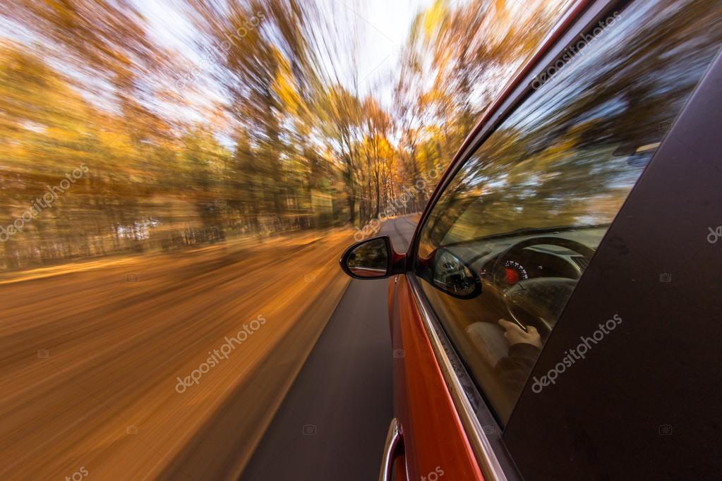 Speeding Car Wallpaper