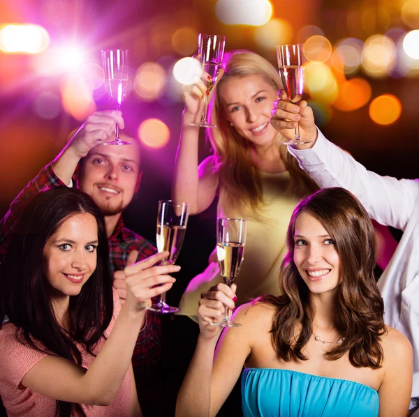 Group of young people having party celebration. — Stock Photo © Kesu01 ...