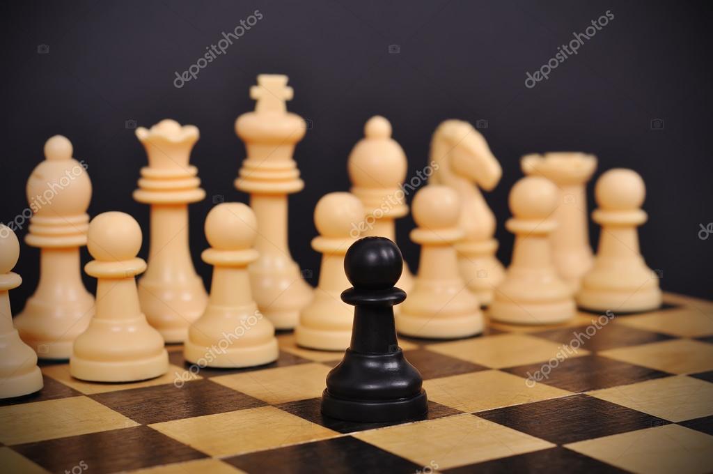 Black chess pawn Stock Photo by ©vetkit 56462671