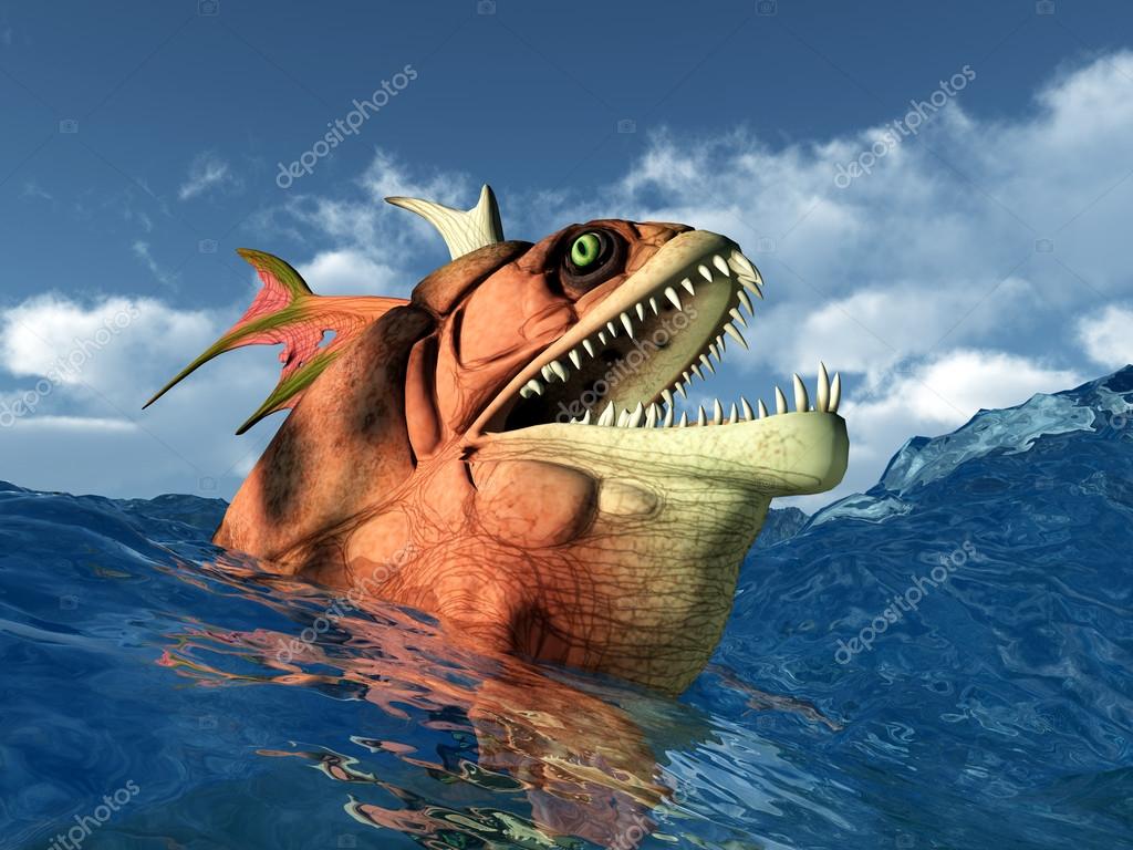 Sea Monster — Stock Photo © mic1805 #62871975