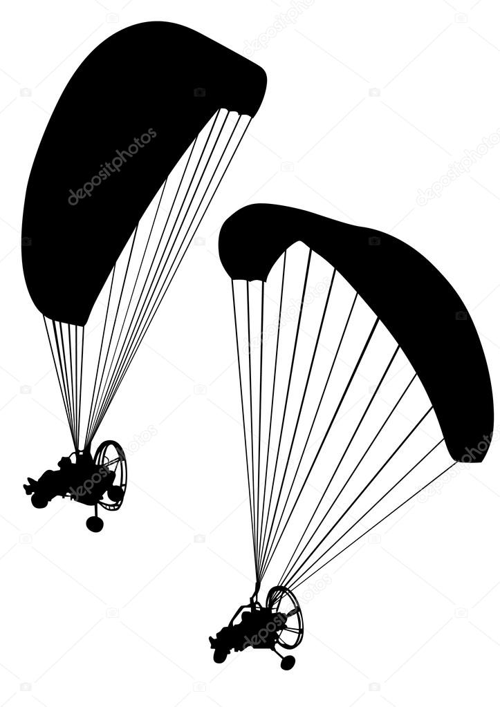 Paraglider Vector