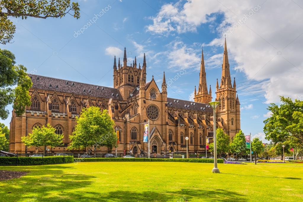 Cattedrale di St mary, sydney — Foto Editoriale Stock © vale_t #101906014