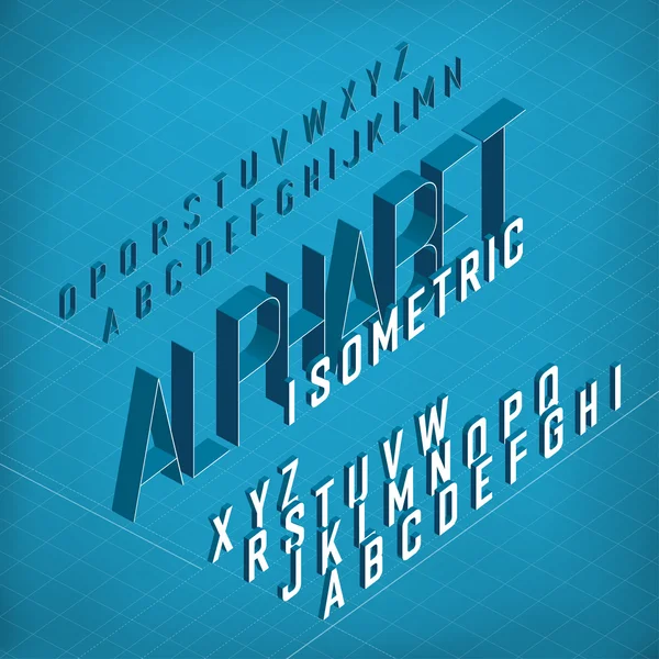 Isometric alphabet Vector Art Stock Images | Depositphotos