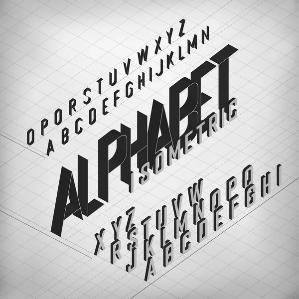 Isometric alphabet Vector Art Stock Images | Depositphotos