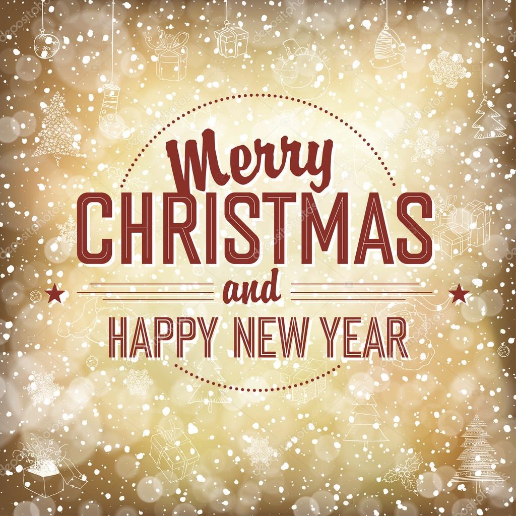 Merry Christmas Card Stock Vector Image by ©pashabo #63283665