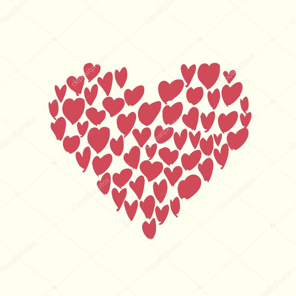 Heart shaped background Stock Vector by ©pashabo 68597257