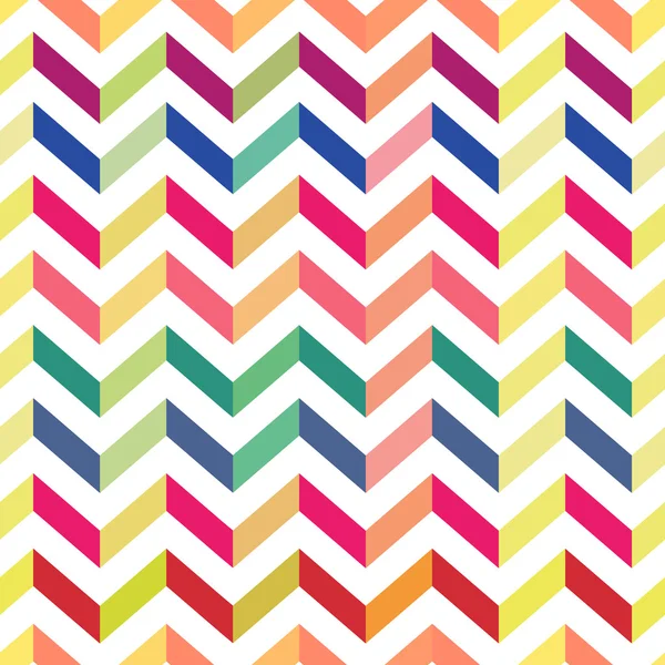 Curved and pointed chevron in ikat weave pattern — Stock Vector ...