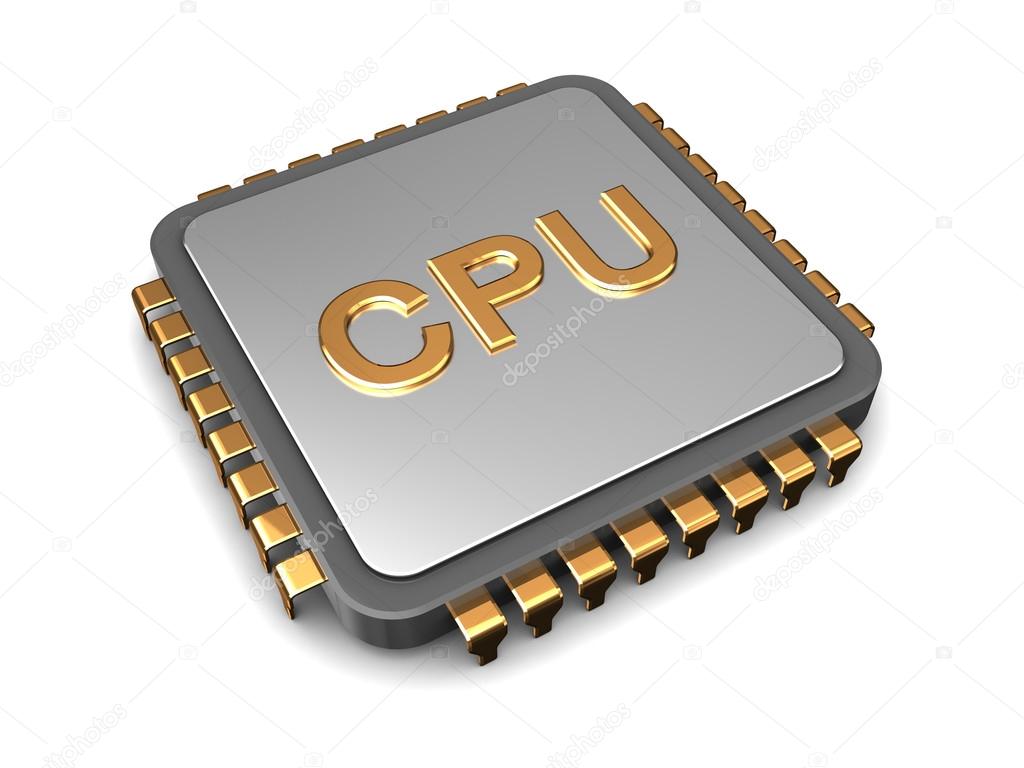 Cpu chip Stock Photo by ©mmaxer 54883915