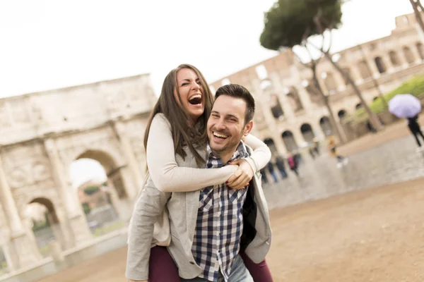 Loving couple in Rome Stock Photo by ©boggy22 105649518