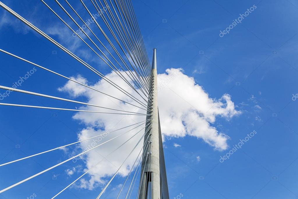 Cloudscape and part of bridge Stock Photo by ©boggy22 113986368