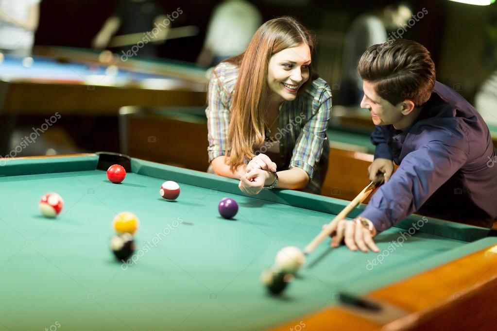 People playing pool Stock Photo by ©boggy22 122167640