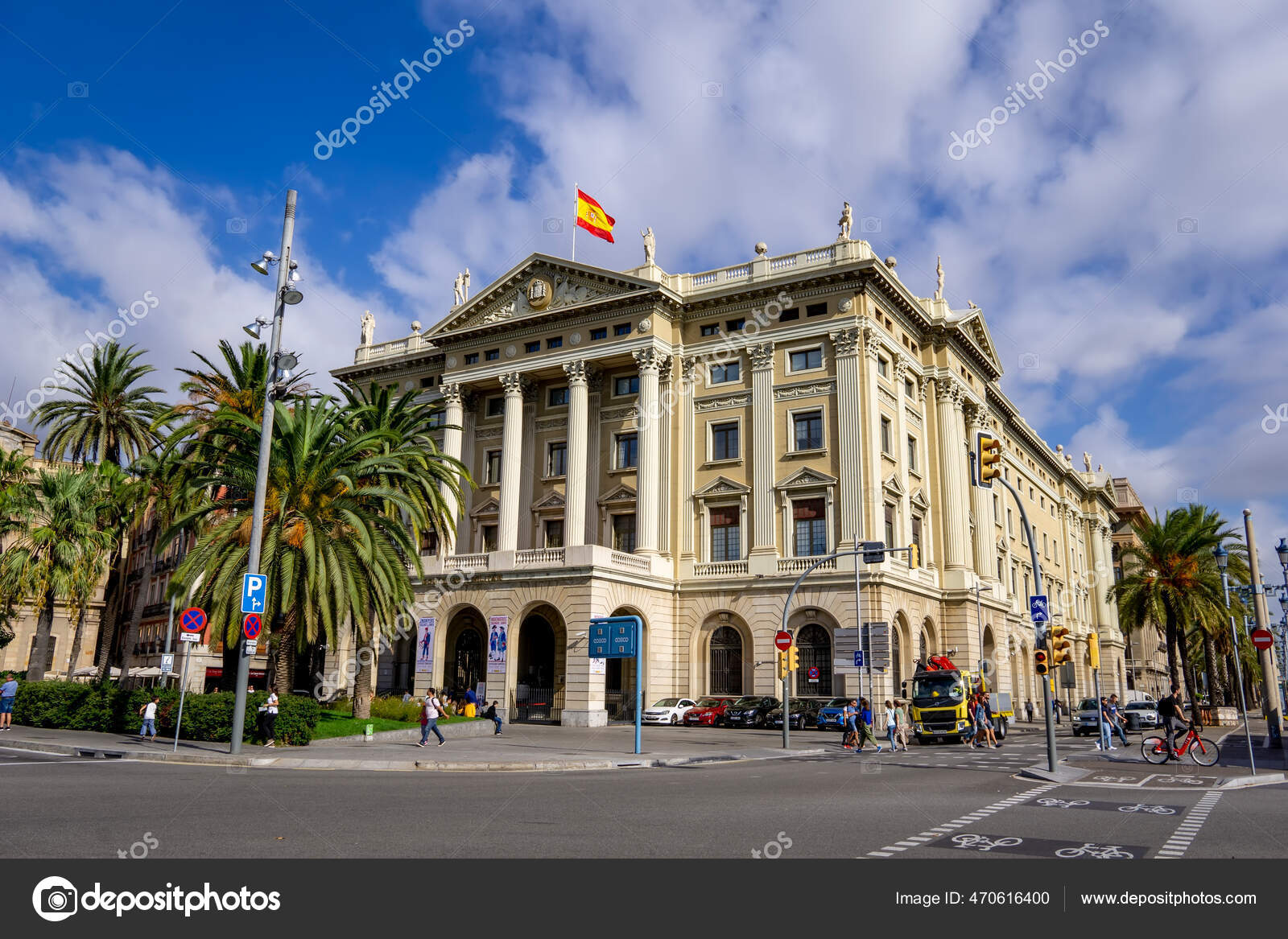 Government Building In Barcelona Spain