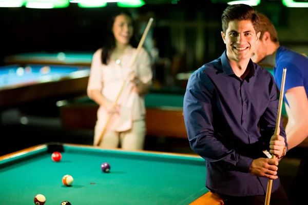 Young people playing pool Stock Photos, Royalty Free Young people ...