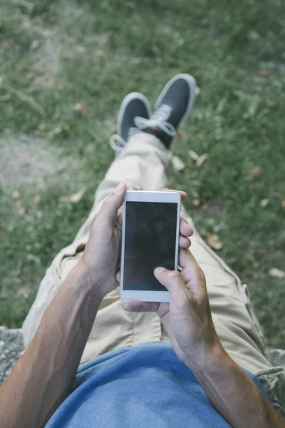 Man with mobile phone - Stock Image - Everypixel