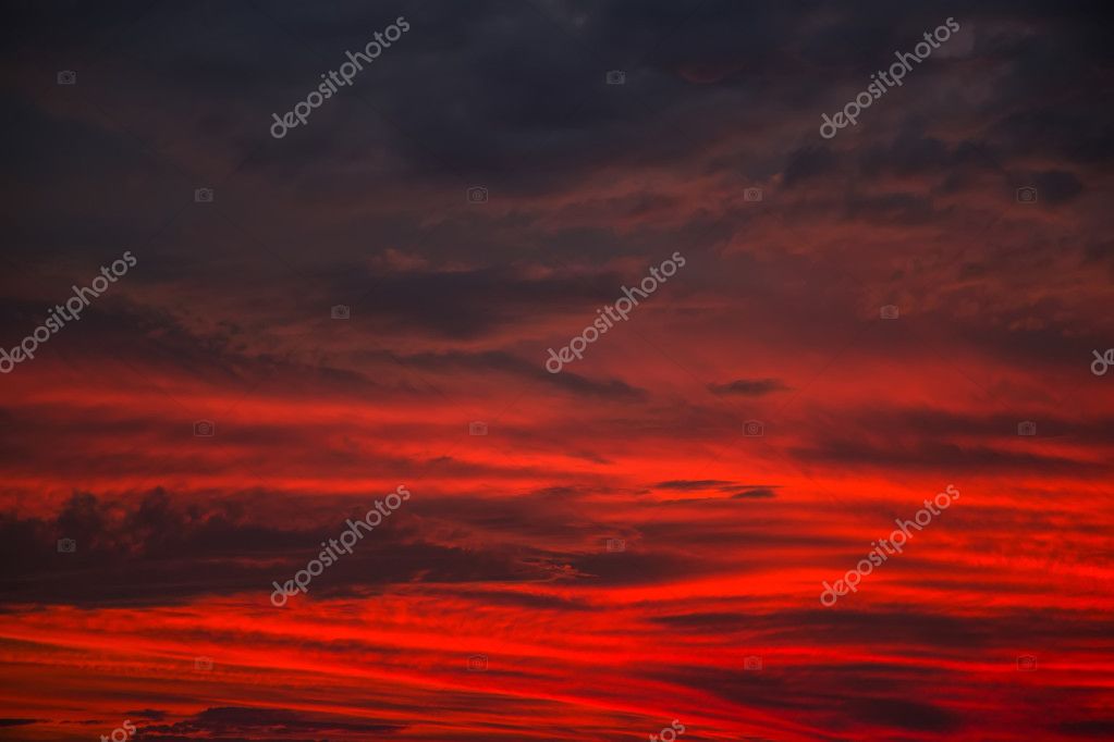 Red sky view Stock Photo by ©boggy22 95025734