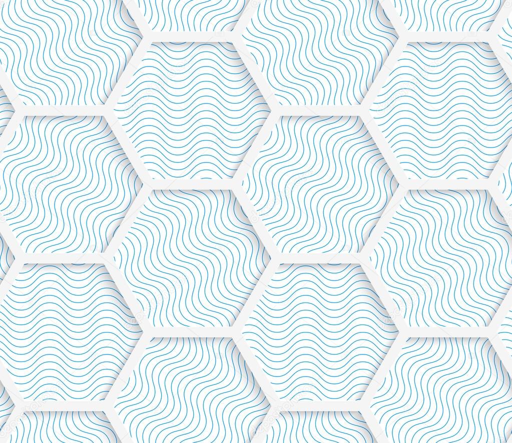 White 3D with colors hexagonal grid Stock Vector Image by ©Zebra-Finch ...