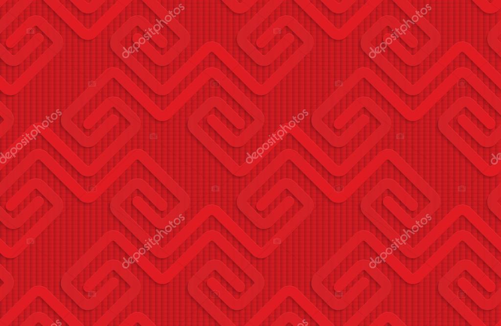 Red square fastening spirals on checkered background Stock Vector by ...