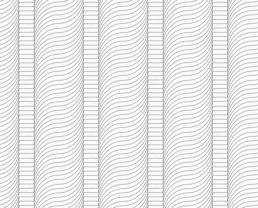 Slim gray hatched wavy columns Stock Vector by ©Zebra-Finch 112023596