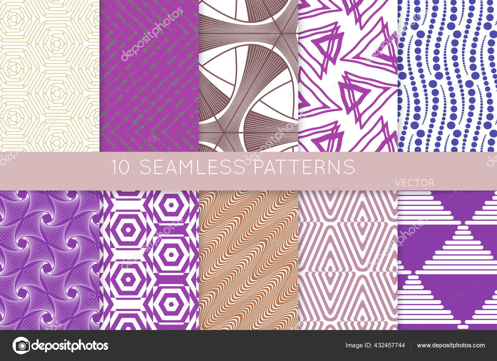 Simple Geometric Texture Collection Seamless Geometric Minimalistic ...