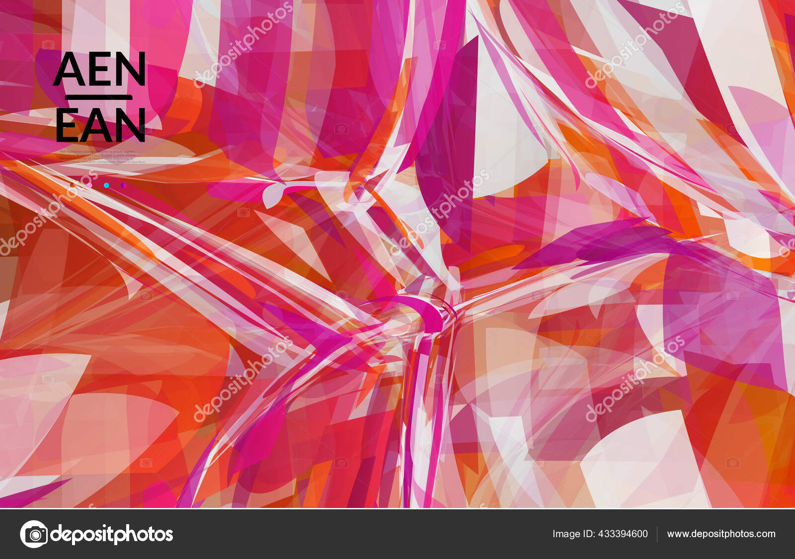 Abstract Multicolored Shattered Glass Texture Transparent Overlapping ...