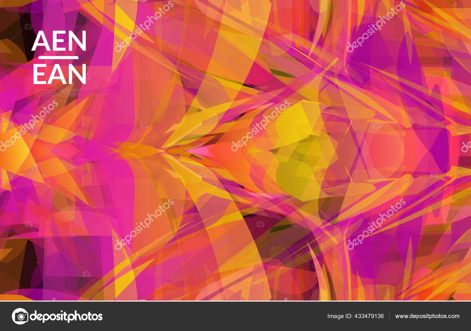 Abstract Multicolored Shattered Glass Texture Transparent Overlapping ...
