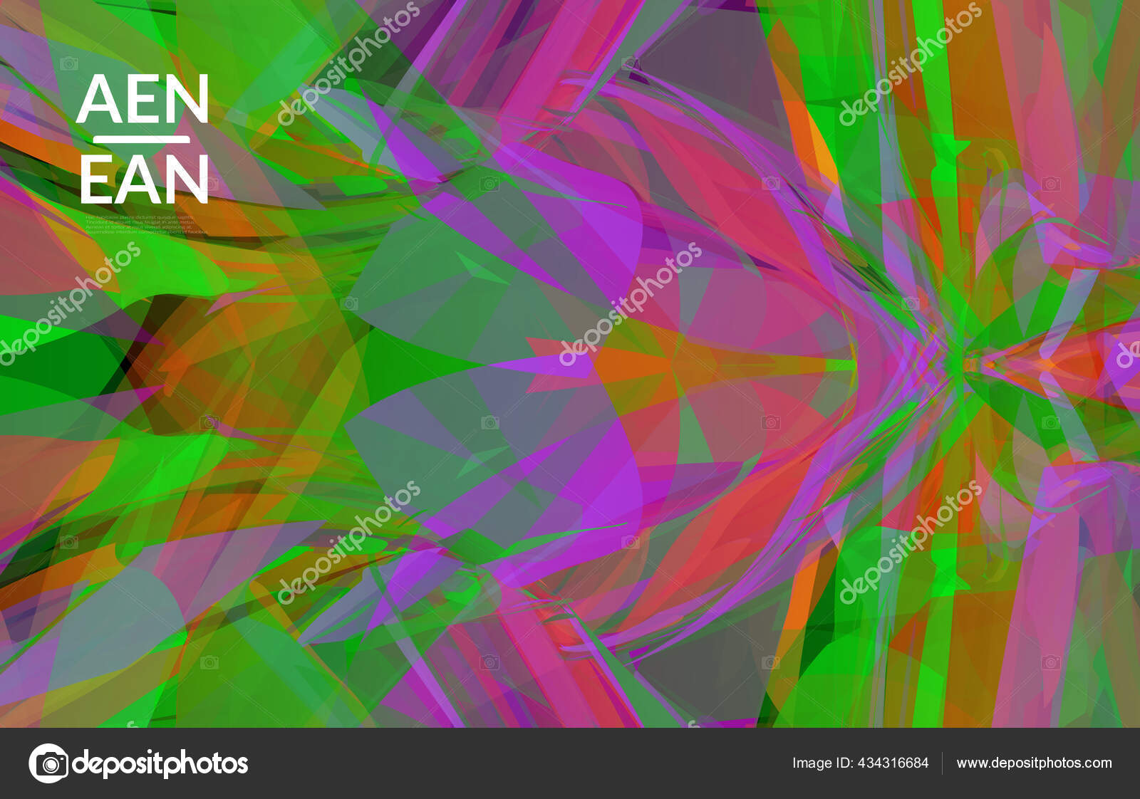 Abstract Multicolored Shattered Glass Texture Transparent Overlapping ...