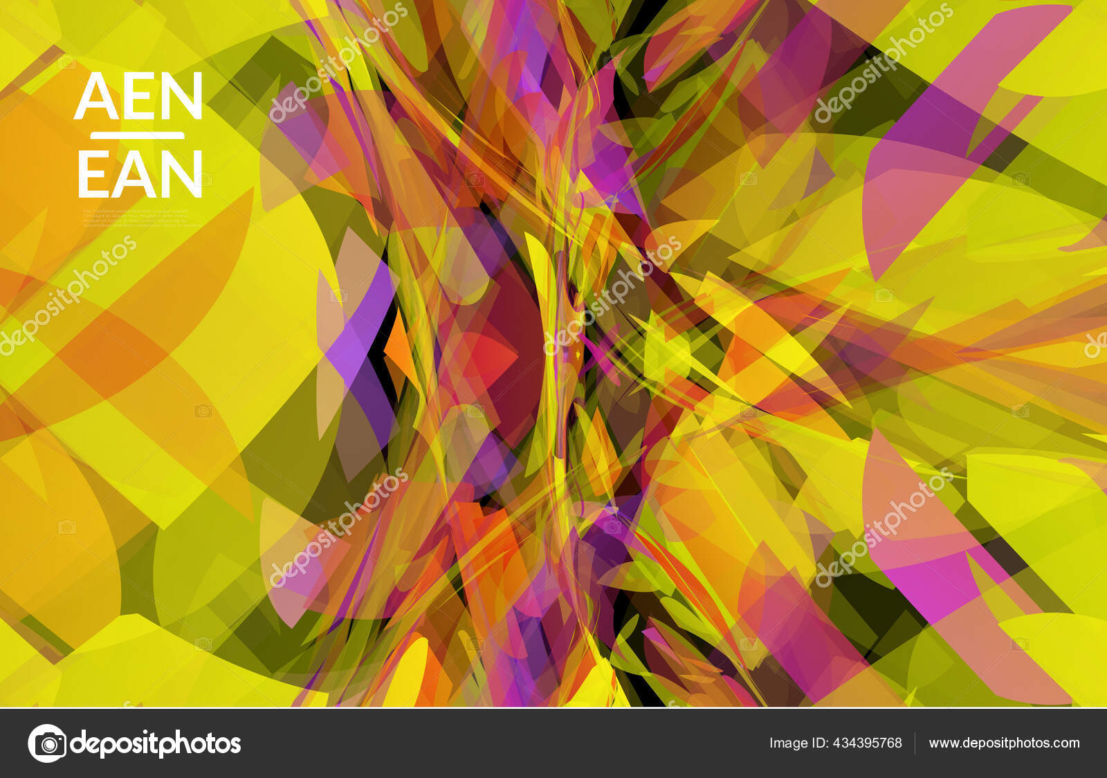 Abstract Multicolored Shattered Glass Texture Transparent Overlapping ...