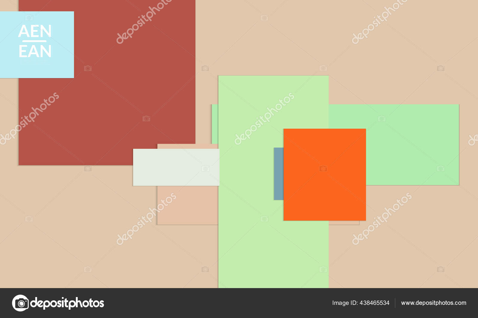 Abstract Web Wallpaper Paper Cut Overlapping Rectangles Vintage Poster ...