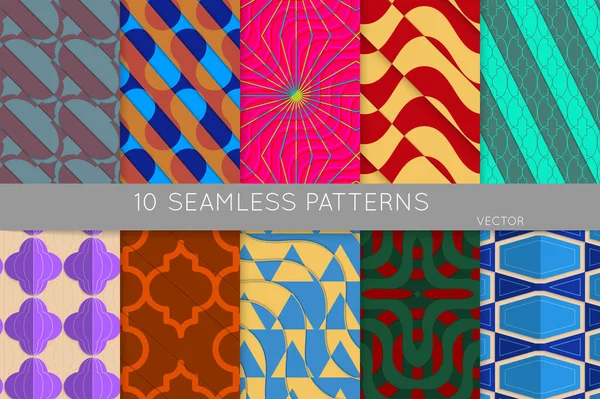 Geometric Tileable Texture Fold Realistic Shadow Collection Seamless ...