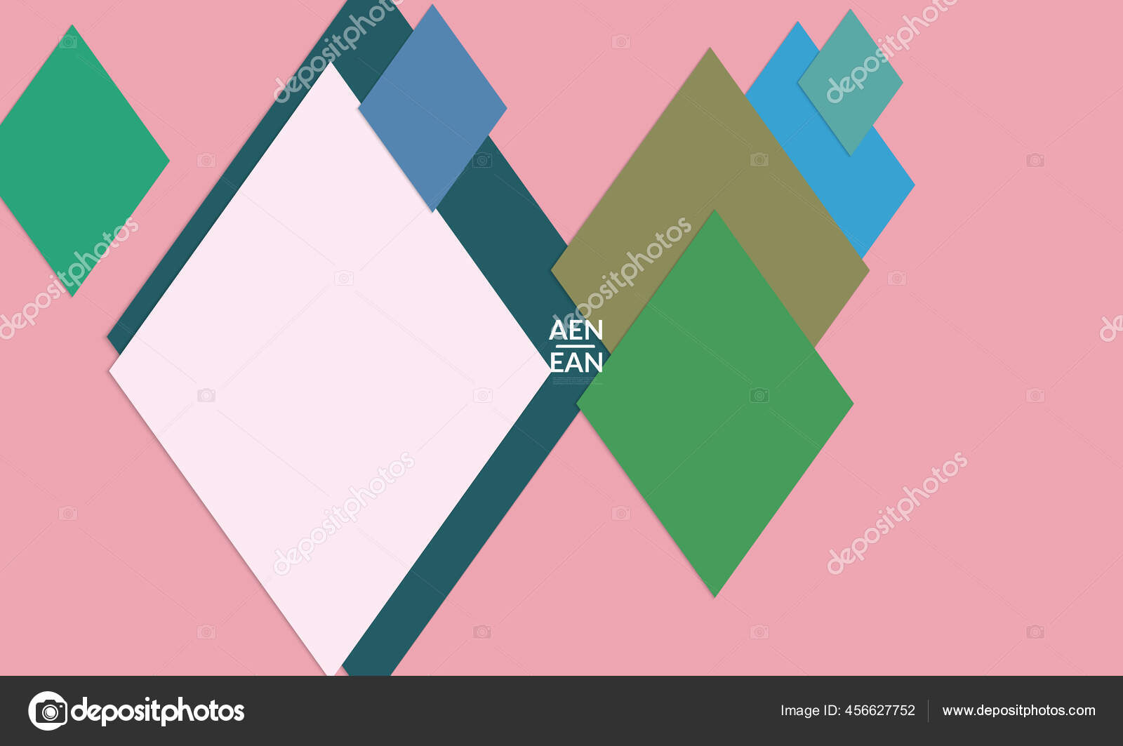Abstract Vector Cover Template Paper Cut Overlapping Rectangles Squares ...