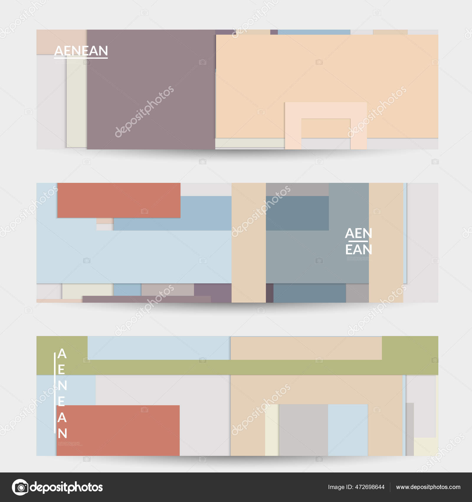 Abstract Web Wallpaper Paper Cut Overlapping Geometric Shapes Vintage ...