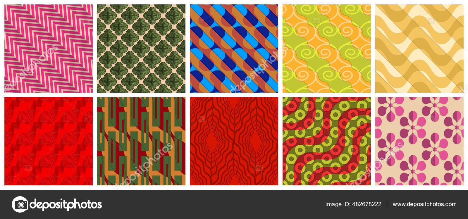 Geometric Tileable Texture Realistic Shadow Collection Seamless ...