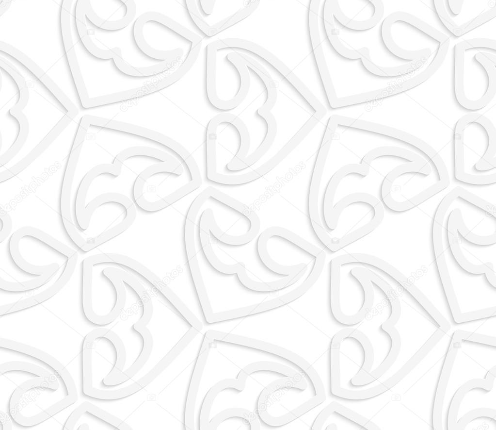 3D white abstract grid with masks Stock Vector Image by ©Zebra-Finch ...