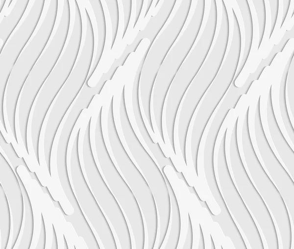 Paper cut out wavy leaves on gray — Stock Vector © Zebra-Finch #75907585