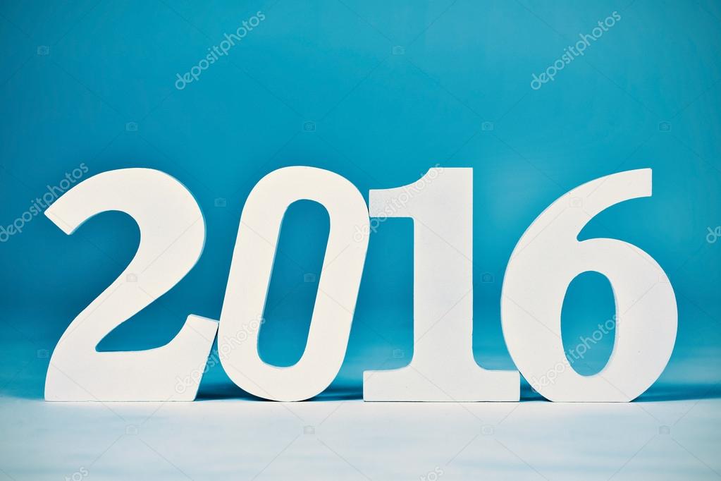Number 2016, as the new year Stock Photo by ©nito103 90521448
