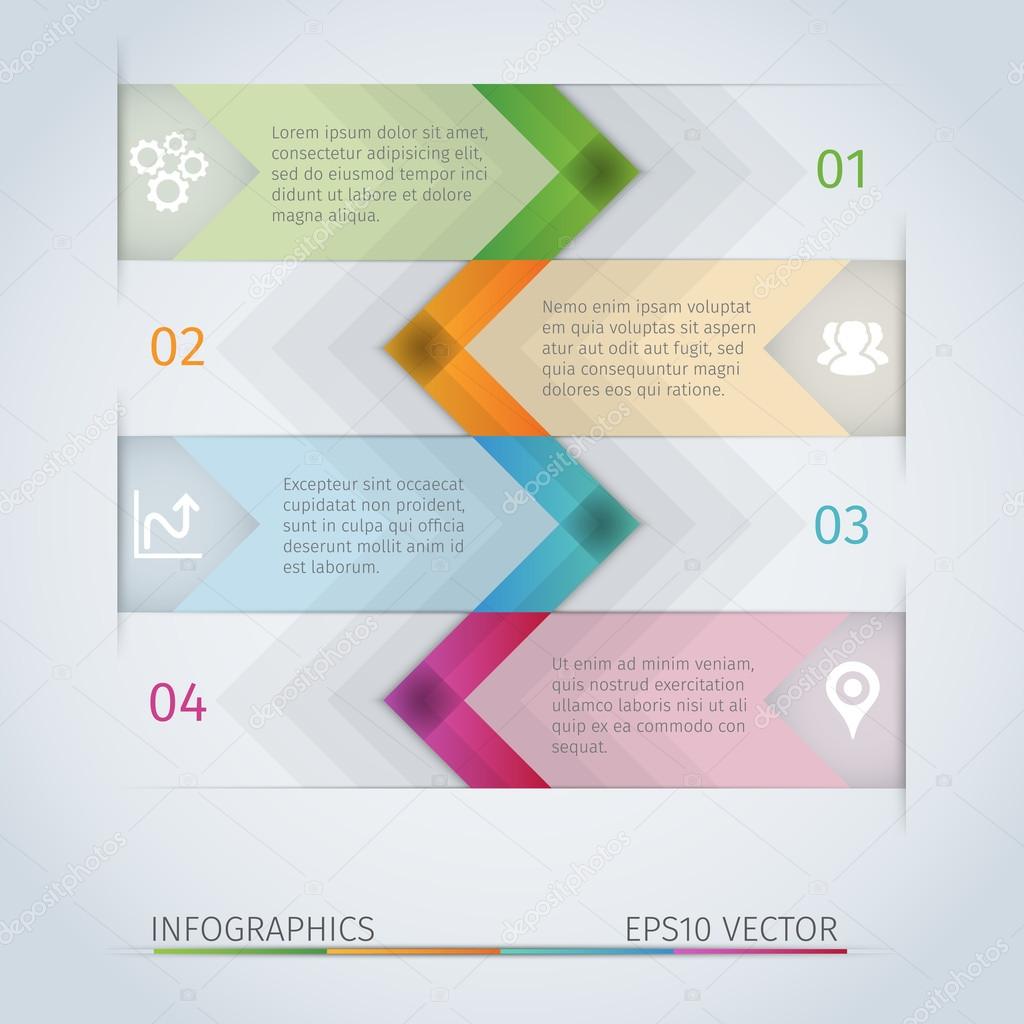 Arrow infographics Stock Vector Image by ©Genestro #54453709