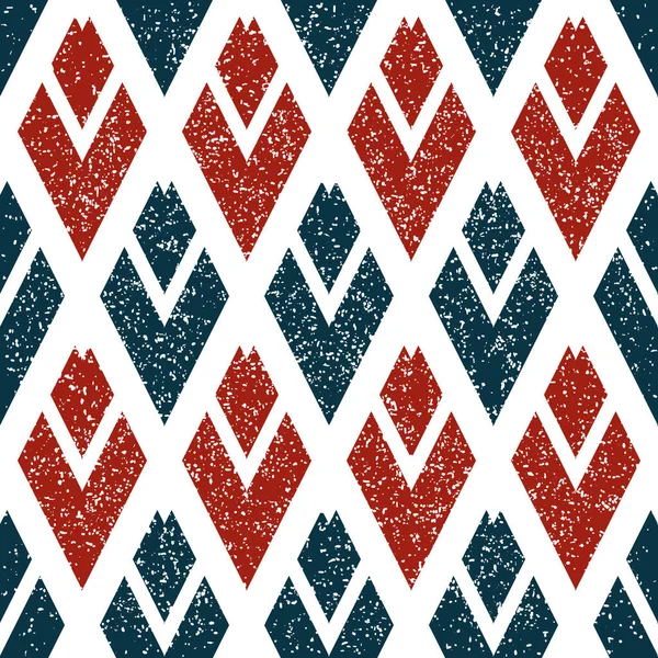 Red White And Blue Chevron Border